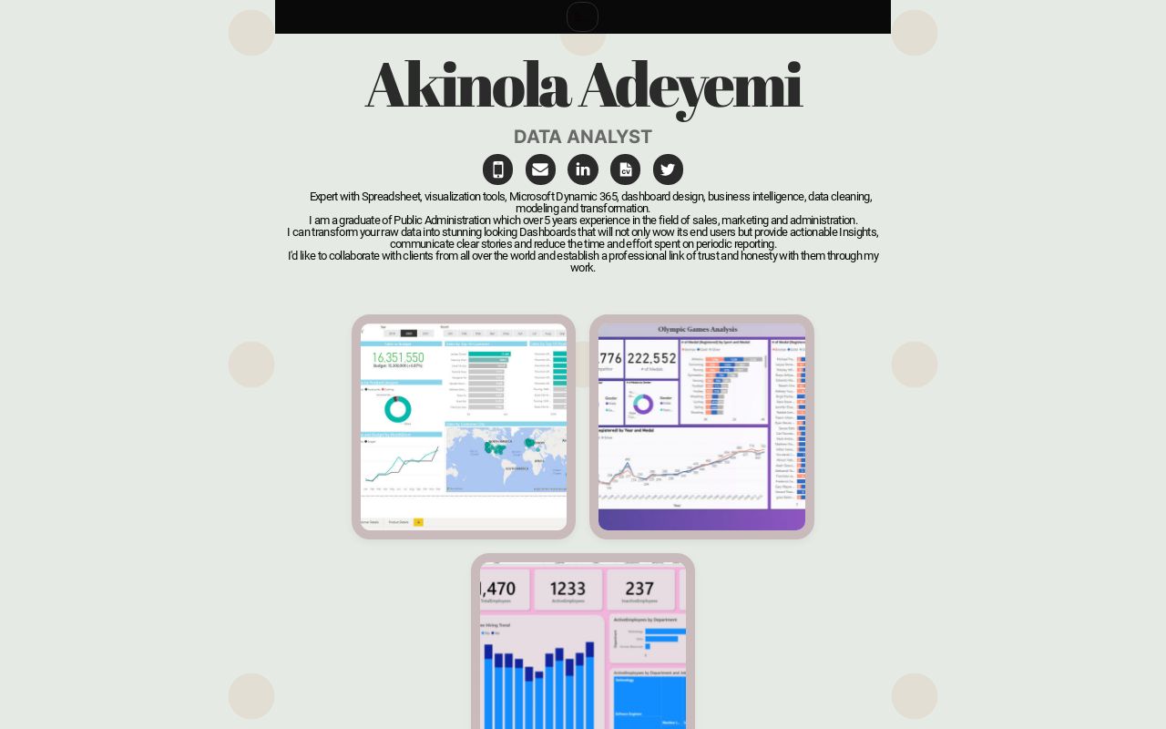 Akinola Adeyemi portfolio